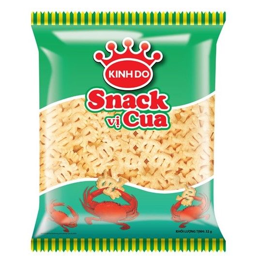 Snack Kinh Đô Cua Xanh 32g – Siêu Thị Genshai