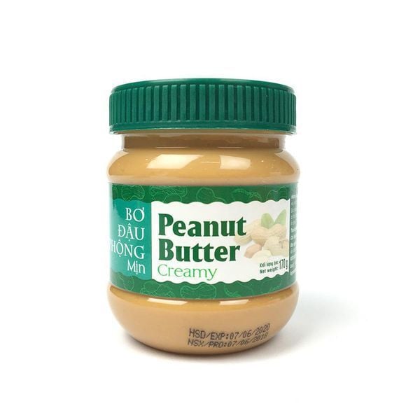 Bơ đậu phộng Golden Farm Creamy mịn hủ 170g – Siêu Thị Genshai