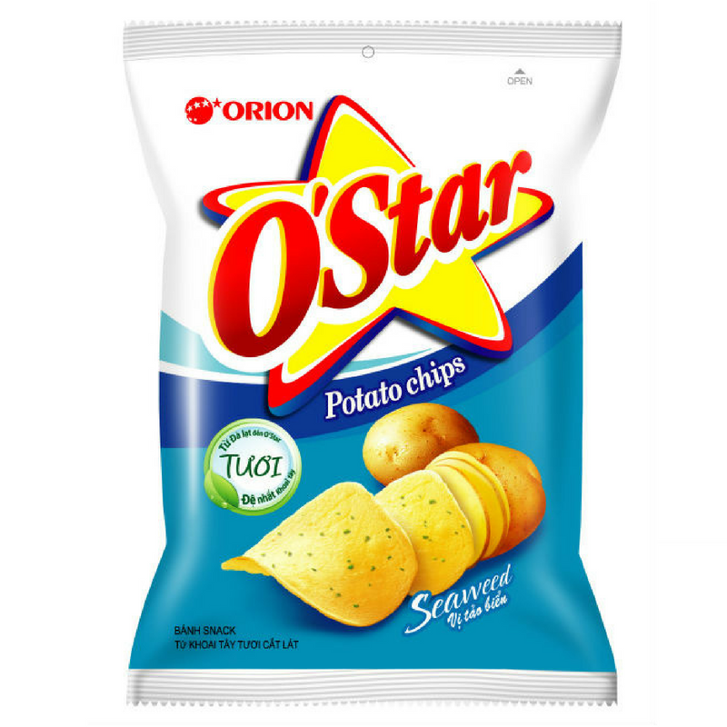 Snack O-Star Tảo Biển 56g – Siêu Thị Genshai