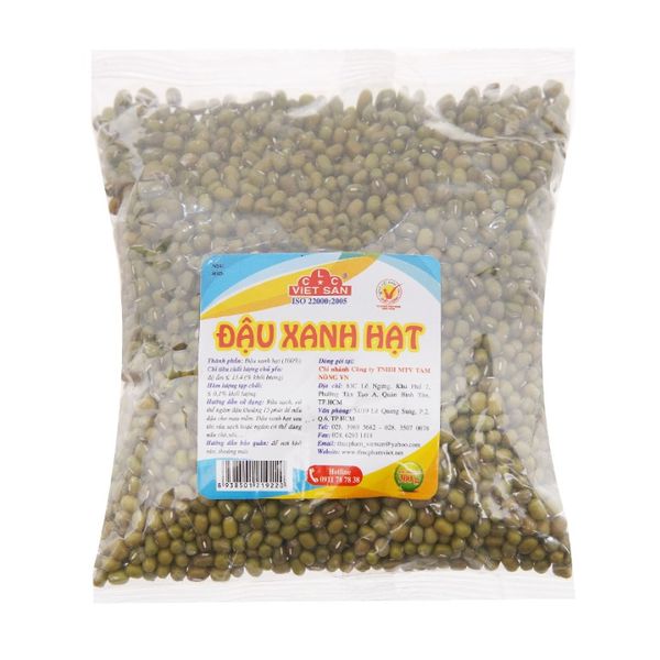 Đậu xanh hạt loại 1 300g Việt San – Siêu Thị Genshai