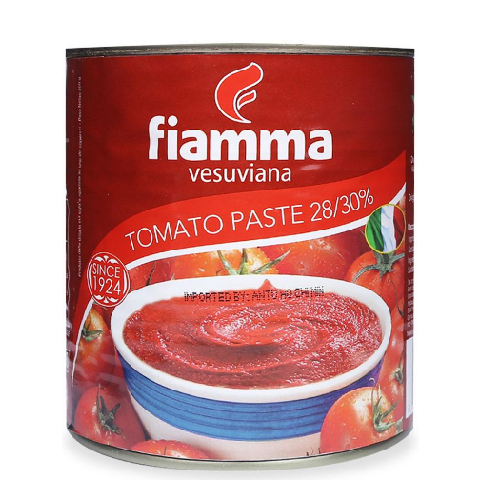 Fiamma tomato paste 800g - cà xay nhuyễn 800g – Siêu Thị Genshai