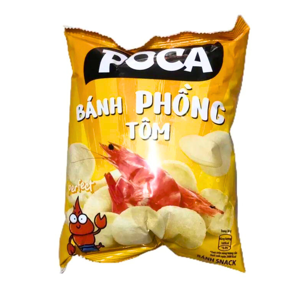 Snack Poca Bánh Phồng Tôm Gói 29g – Siêu Thị Genshai