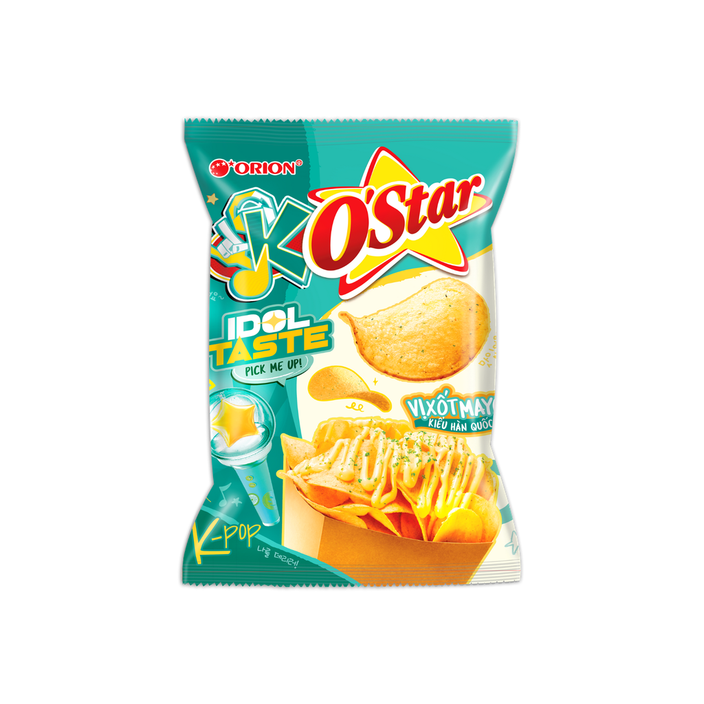 Snack Ostar Mayo Kiểu Hàn Quốc Gói 90G – Siêu Thị Genshai