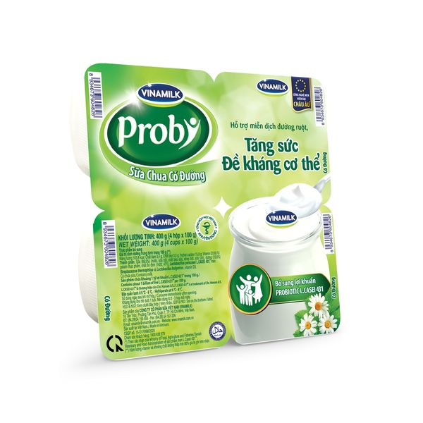Sữa Chua Có Đường Vinamilk Lợi Khuẩn Probi 100g – Genshai