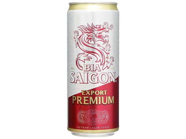 Bia Sài Gòn Export Premium Lon 330ml Siêu Thị Genshai