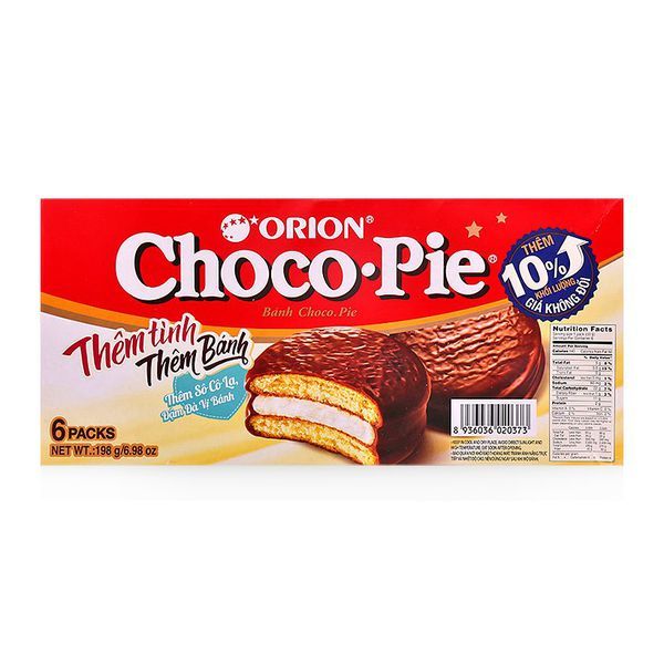 Choco Pie 6 bánh 198g – Siêu Thị Genshai
