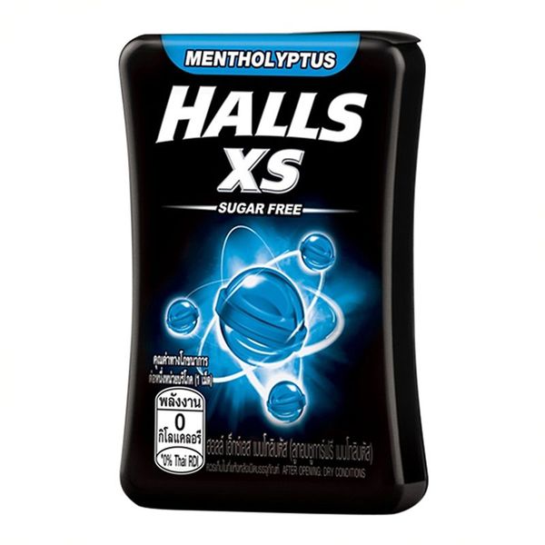 Halls XS Sugar Free Candy Menthod Lyptus 15g – Siêu Thị Genshai