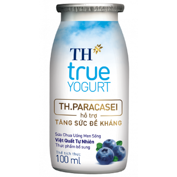 Sữa chua uống Men Sống Việt Quất TH True Yogurt 100ml – Siêu Thị Genshai