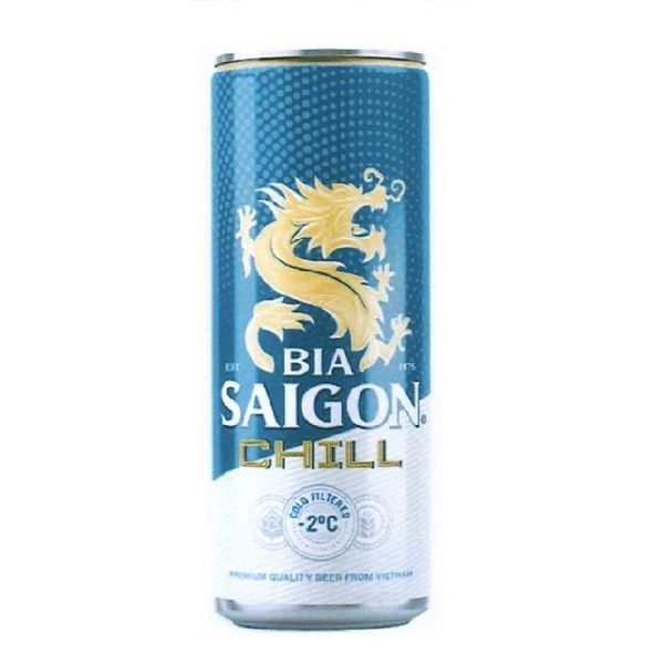 Bia Sài Gòn Chill 330ml – Siêu Thị Genshai