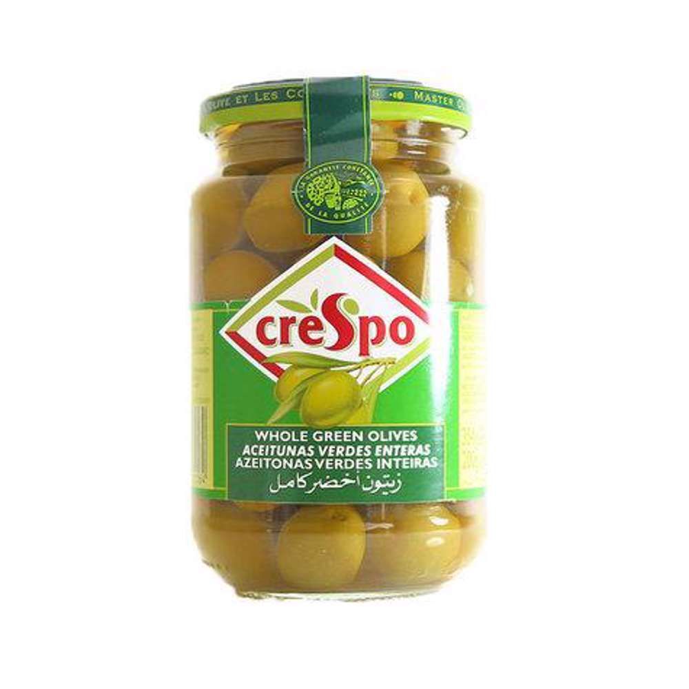 Oliu xanh nguyên trái Crespo 370ml – Siêu Thị Genshai