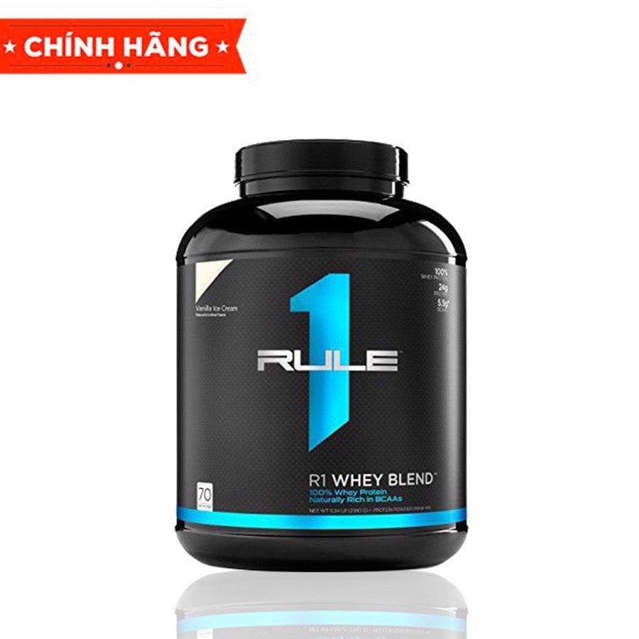 Rule1 Whey Blend 5 Lbs (2.3Kg) - 70 Servings – HG Gym