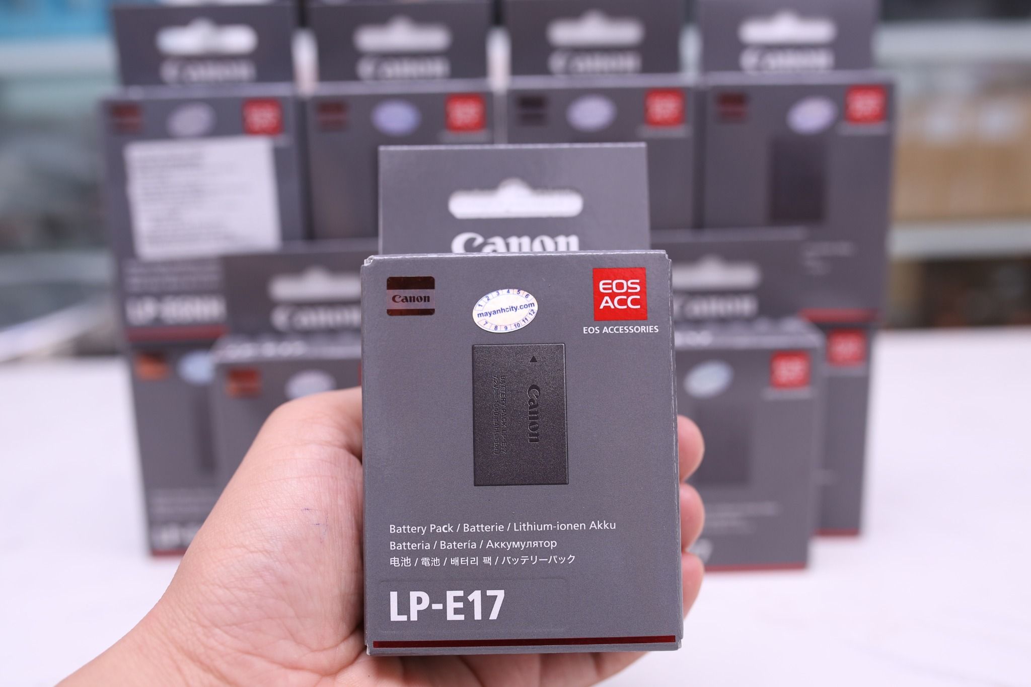 Pin Canon LP-E17 Chính Hãng I Máy ảnh City – Máy Ảnh City