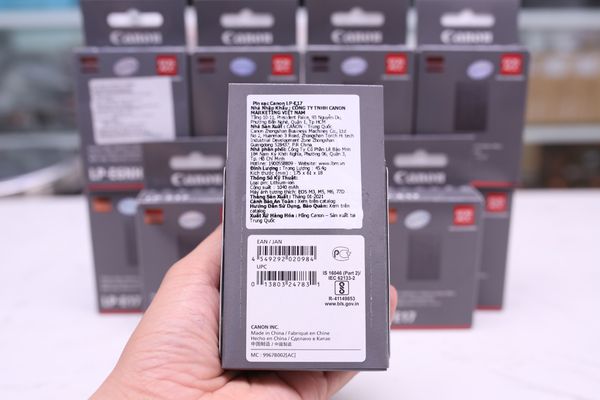 Pin Canon LP-E17 Chính Hãng I Máy ảnh City – Máy Ảnh City