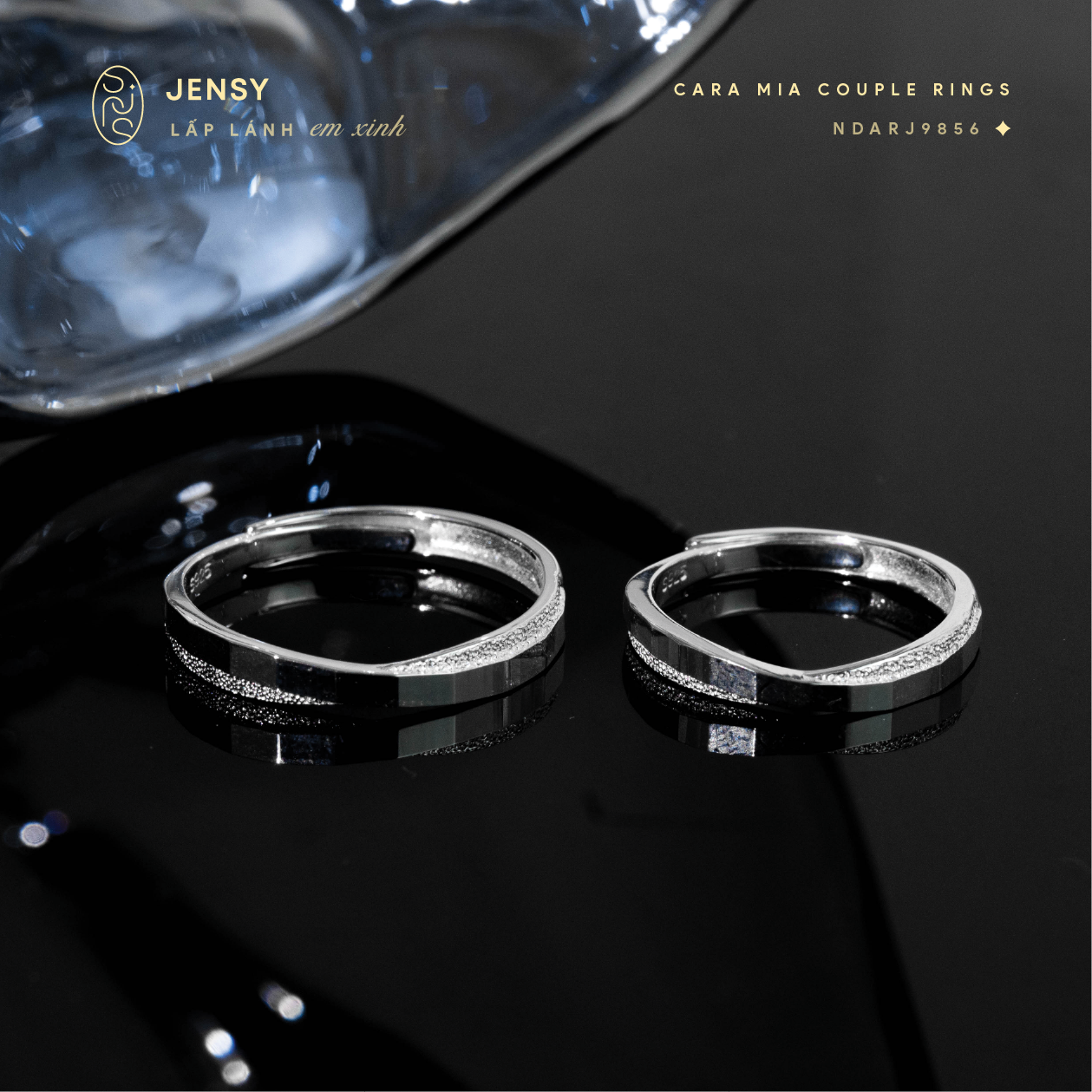 Nhẫn Đôi Bạc S925 NDARJ9856 (chưa có ảnh) – Jensy.vn