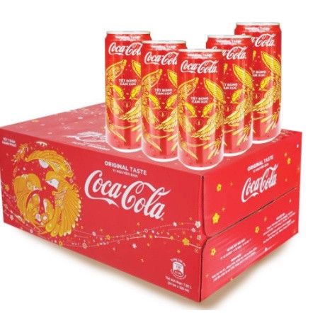 Nước ngọt Coca Cola 320ml/lon ( 24 lon/thùng ) – NAM KHANG LONG ONLINE