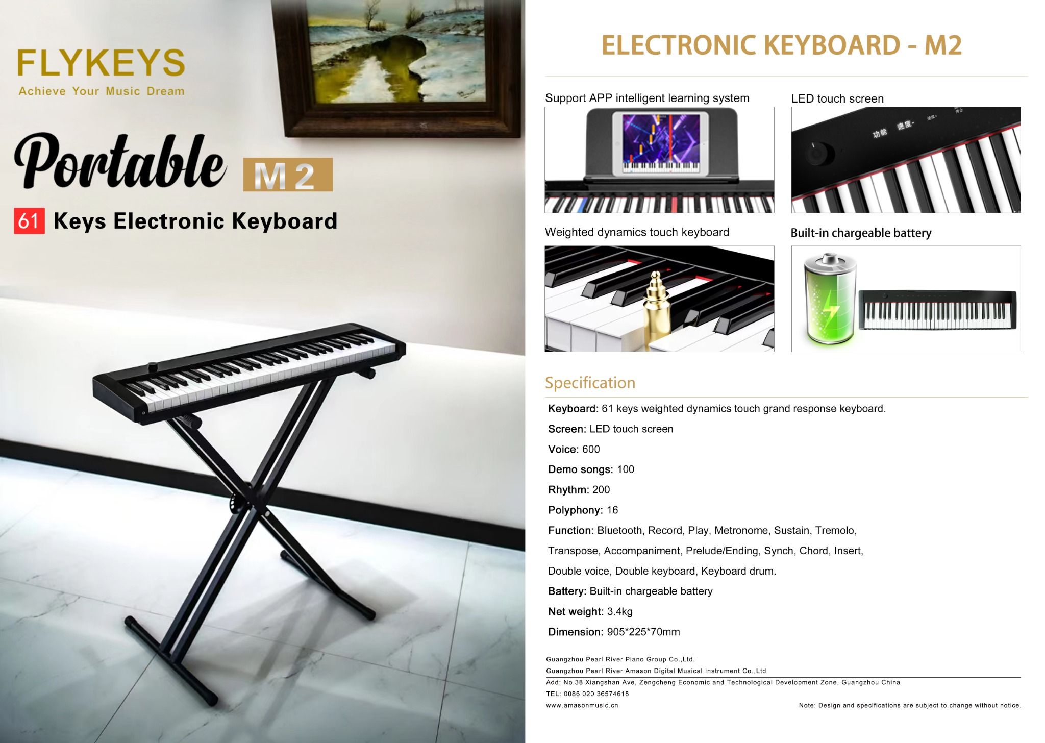 PIANO FLYKEYS M2 – Piano Hà Nội