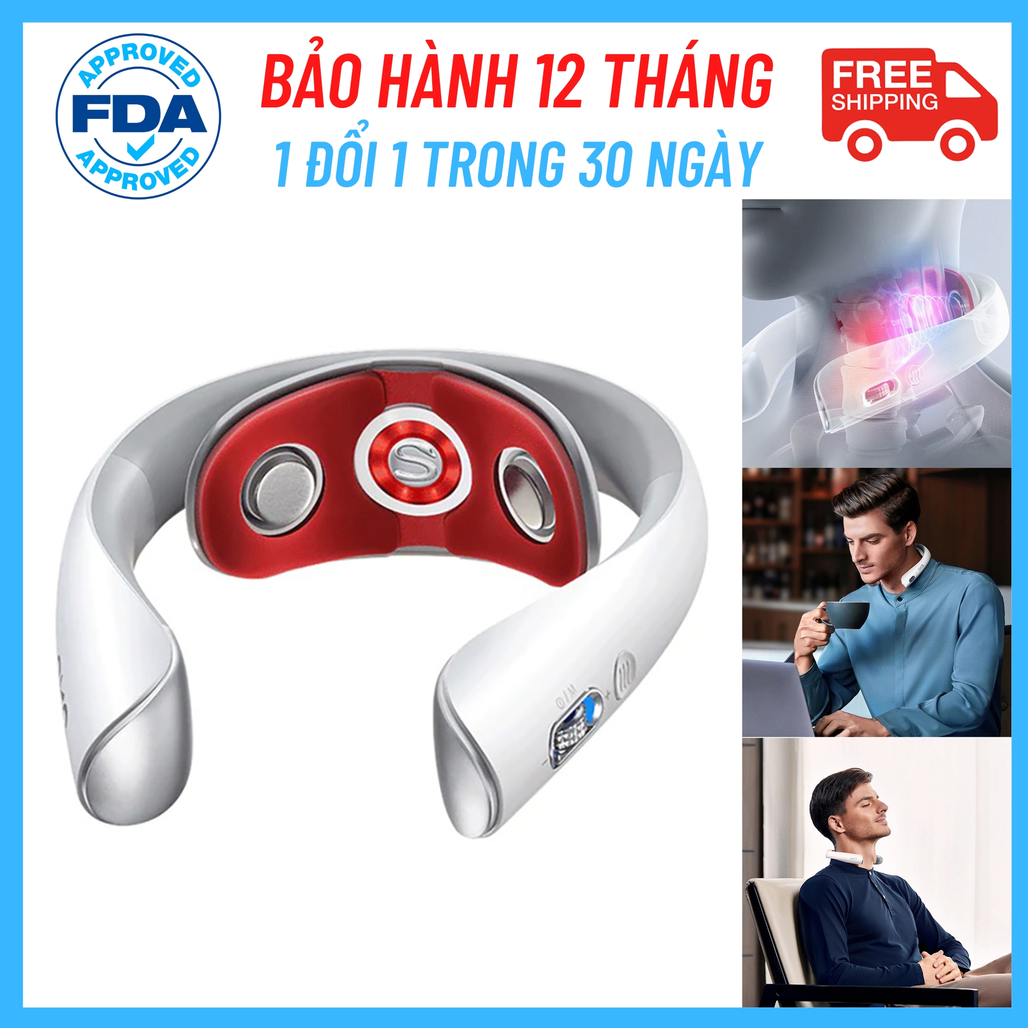 Máy massage cổ SKG K5-3EN KATA - Thiết bị chính hãng CE