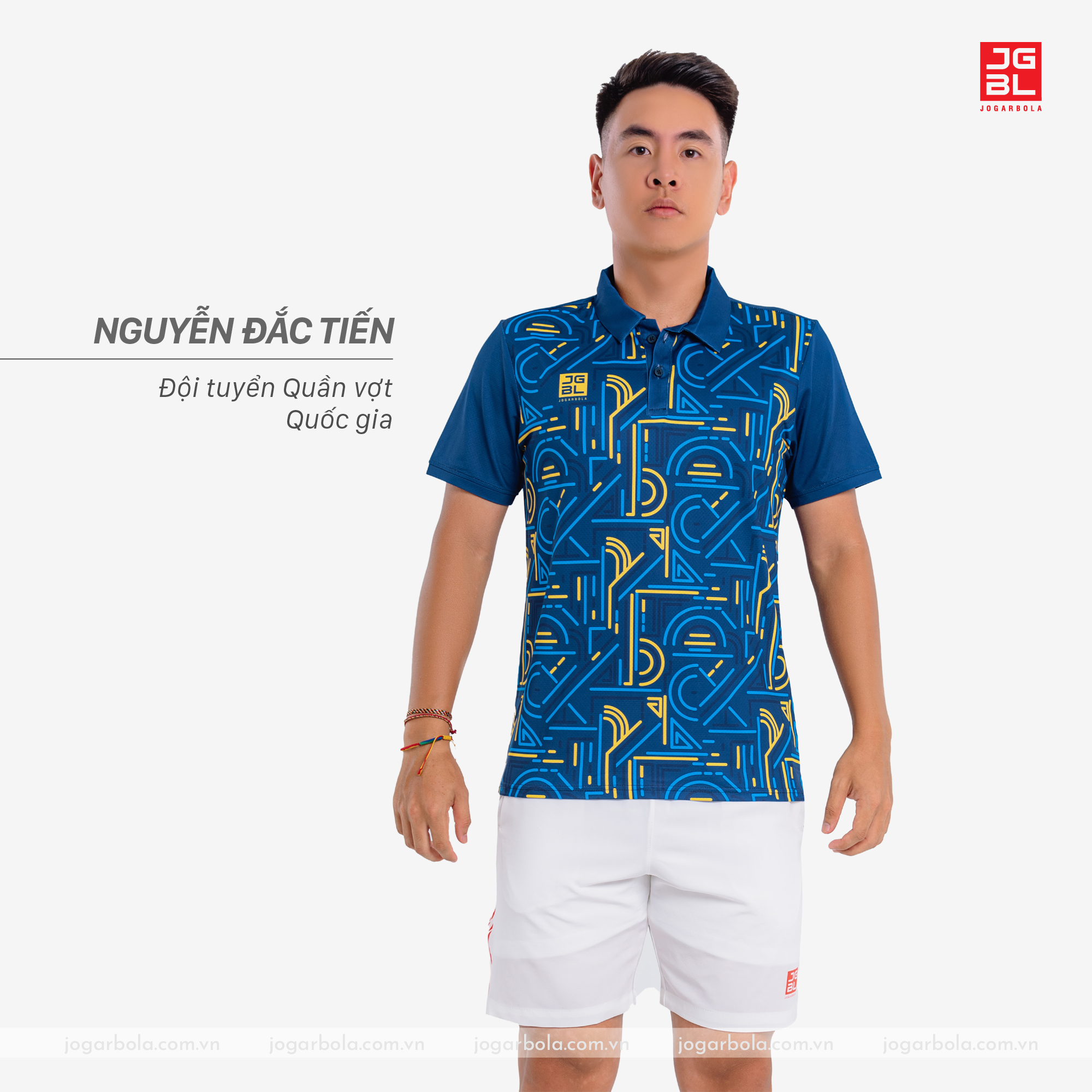 Áo thi đấu đội tuyển quần vợt VN23 MJ-EJ253 – [公式] JOGARBOLA 通販サイト