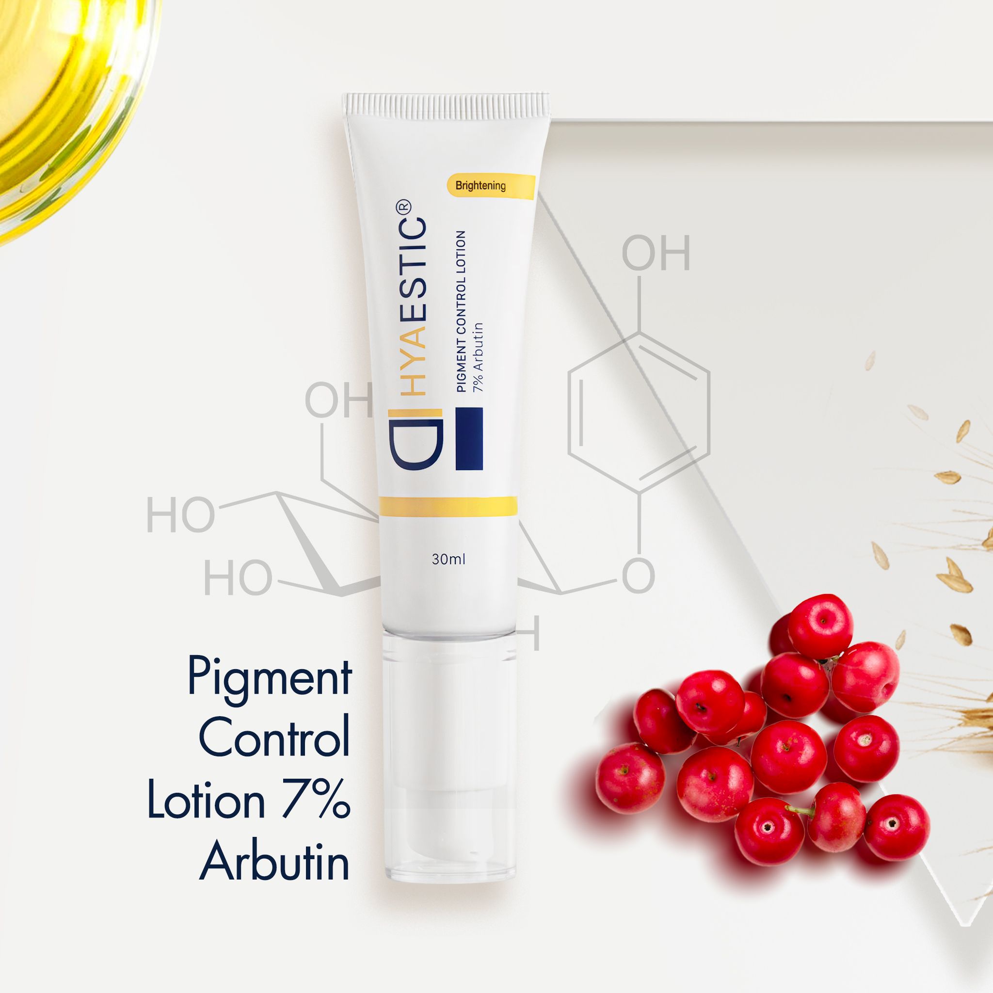 Kem hỗ trợ sáng da ngừa thâm nám Hyaestic Pigment Control Lotion 7% Ar ...