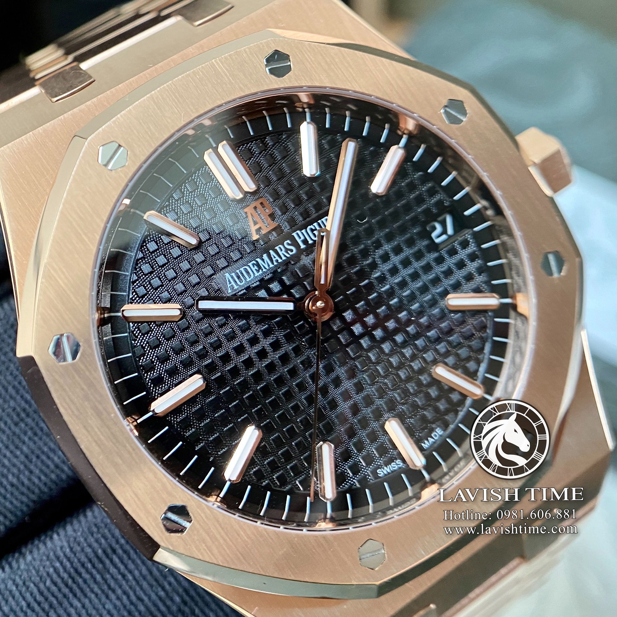 Đồng Hồ Audemars Piguet Royal Oak 15500OR.OO.1220OR.01 Rep 1:1 Vỏ Vàng ...