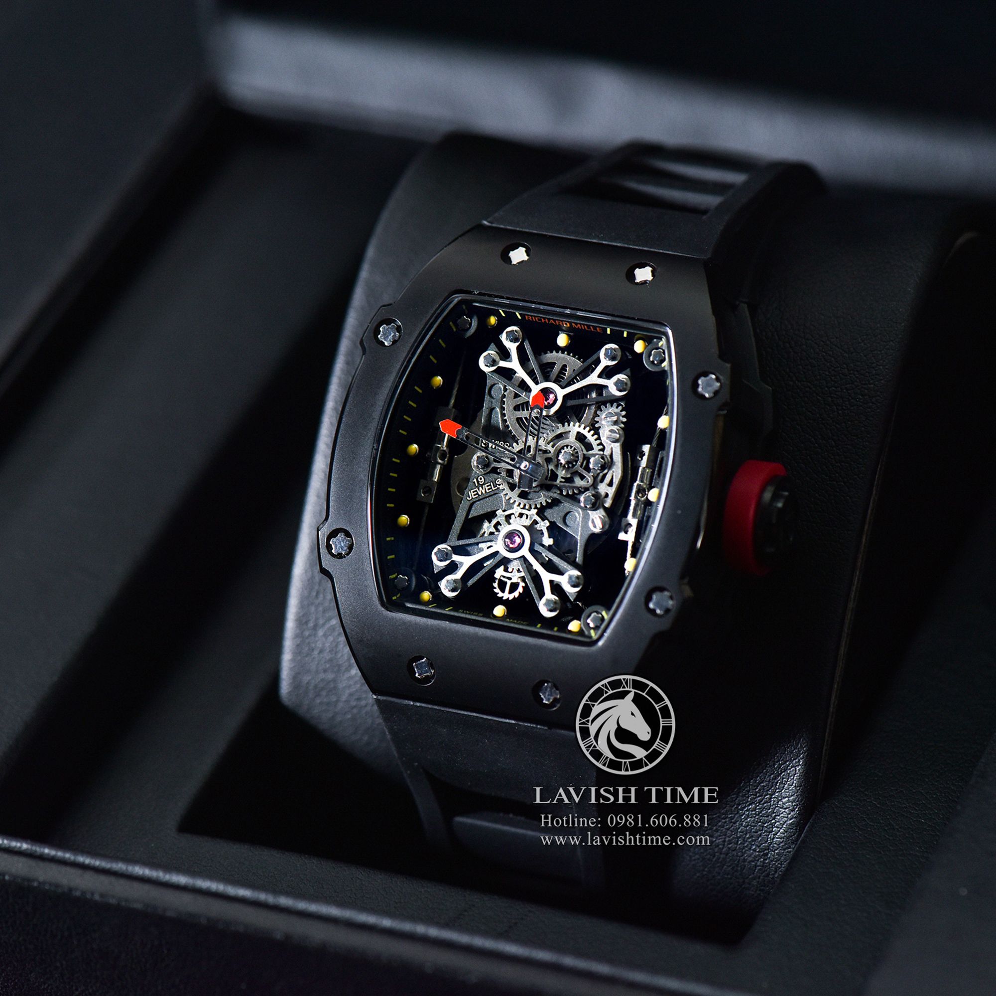 Đồng Hồ Richard Mille RM 027-01Tourbillon Rafael Nadal Rep 1:1 Cao Cấp ...