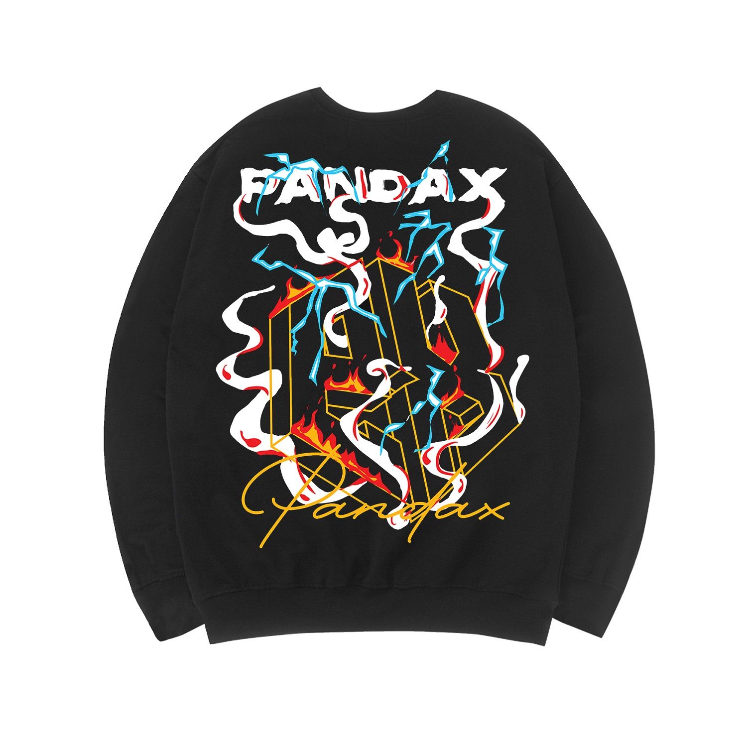 SWEATER PANDAX BASIC - BLACK – pandax