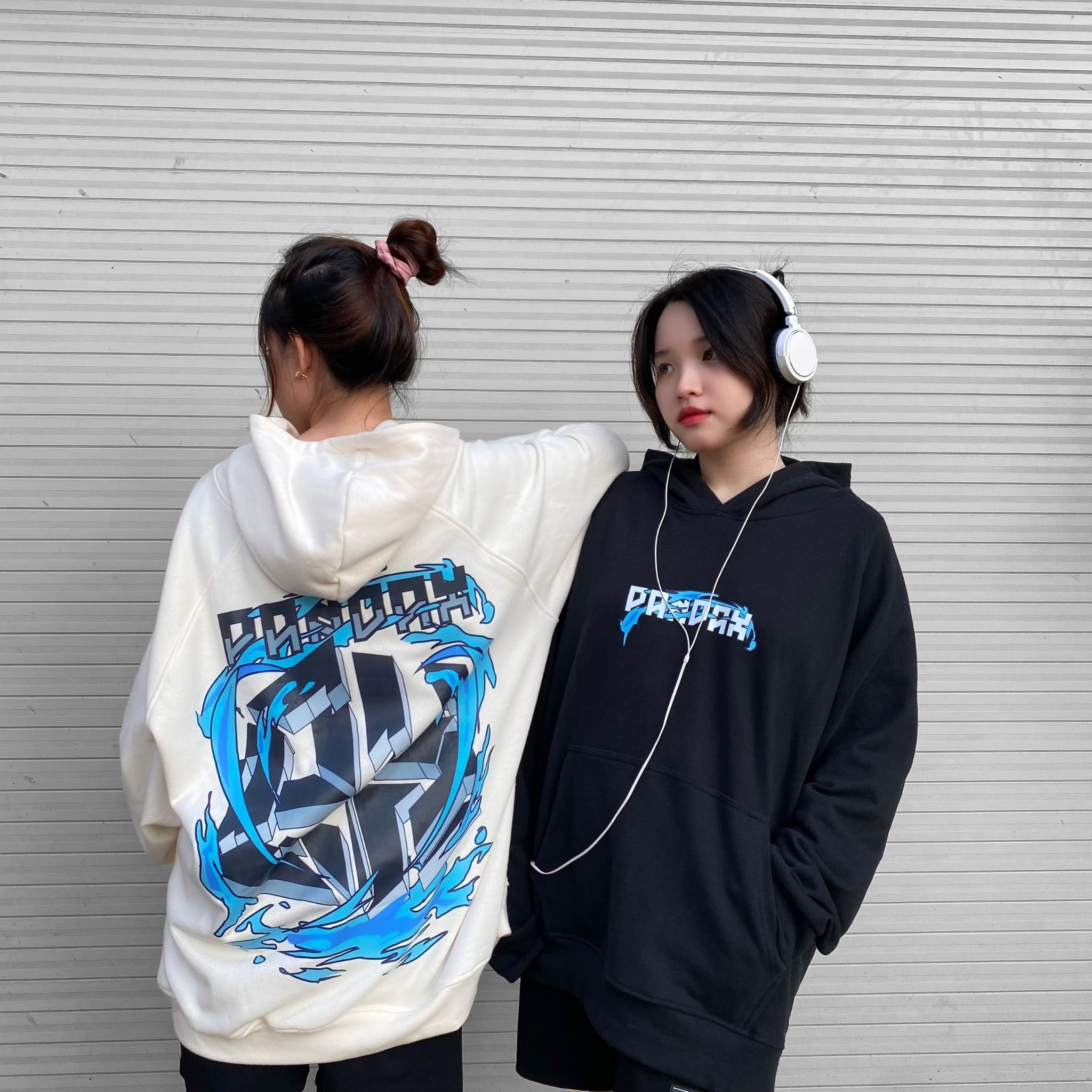 HOODIE PANDAX BASIC - BLACK – pandax