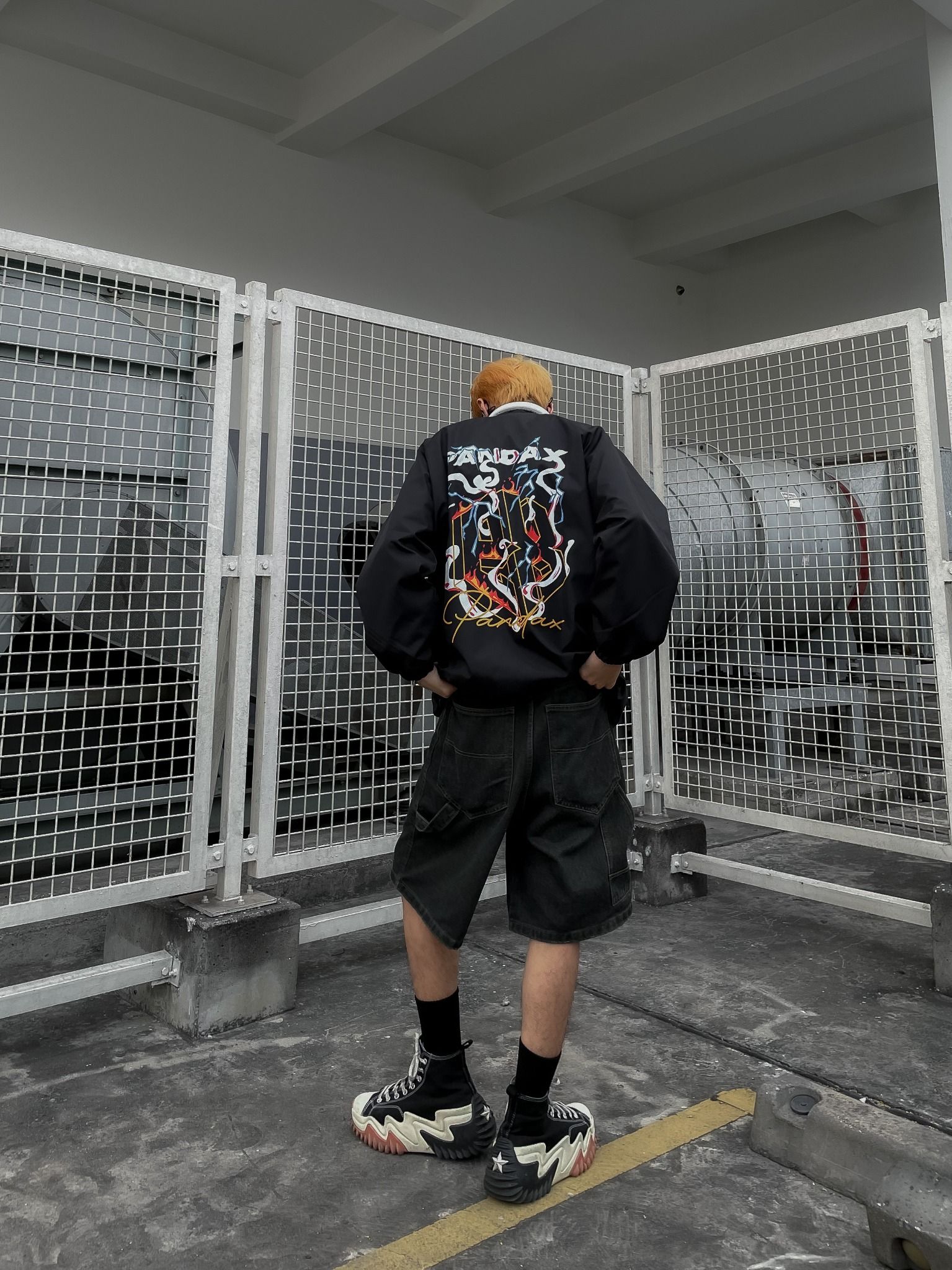 JACKET PANDAX BASIC - BLACK – pandax