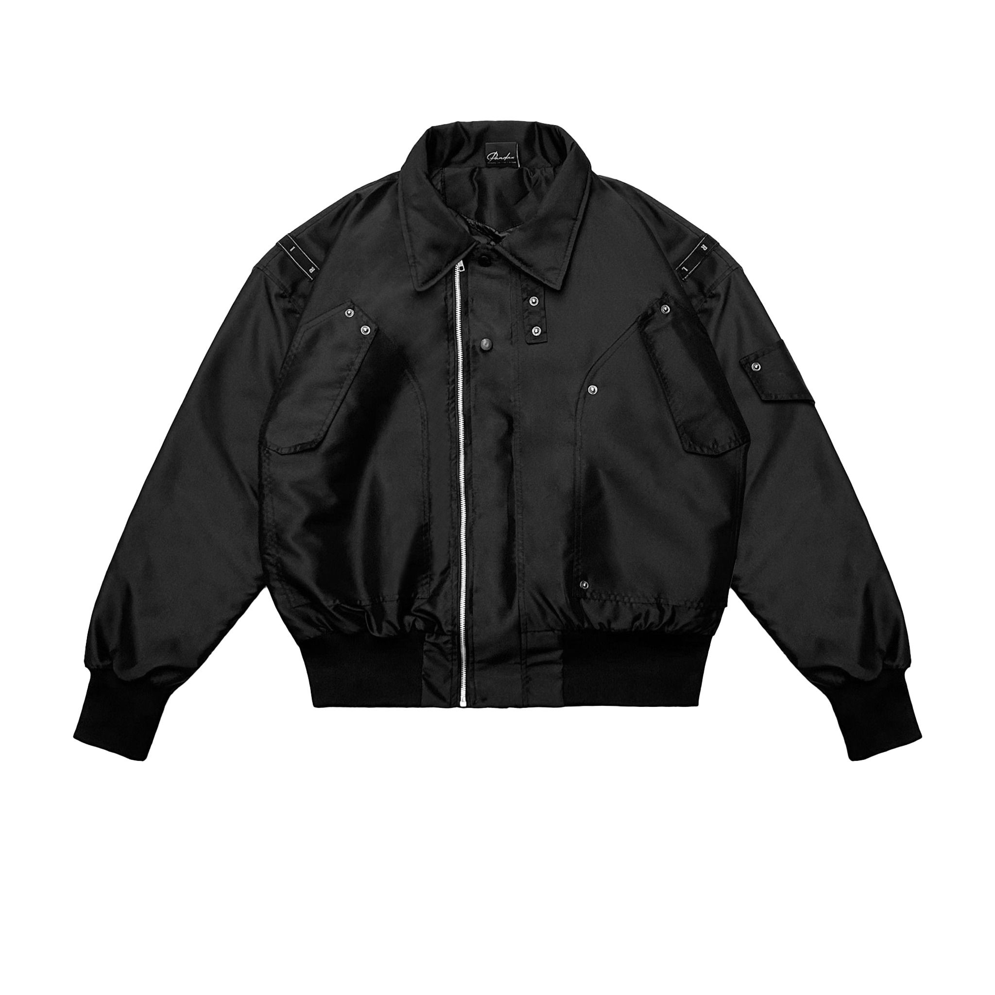 Áo khoác bomber varsity pilot nam form rộng retro boxy vintage oversiz ...