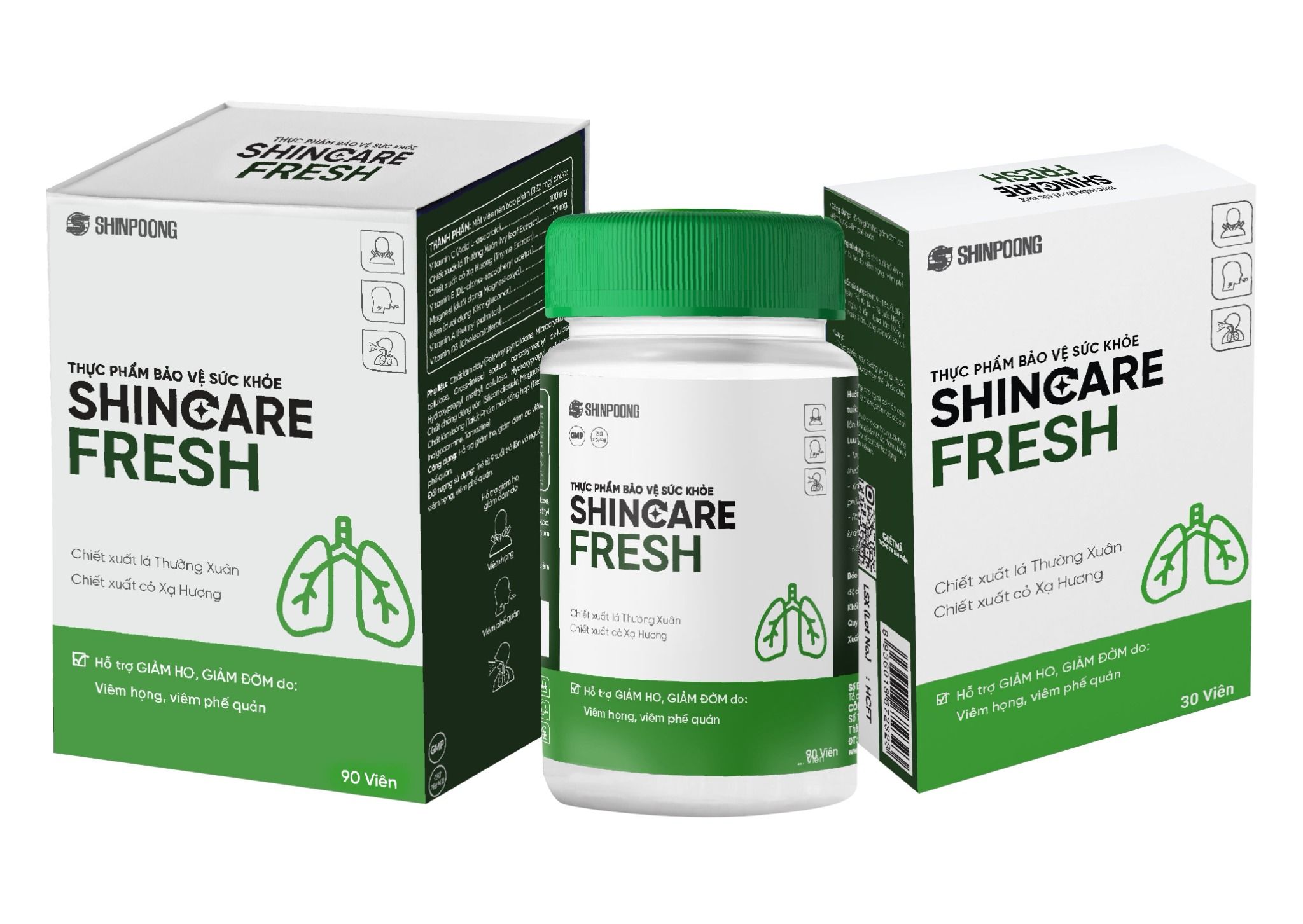 SHINCARE FRESH - Hỗ trợ giảm ho, giảm đờm do viêm họng, viêm ...