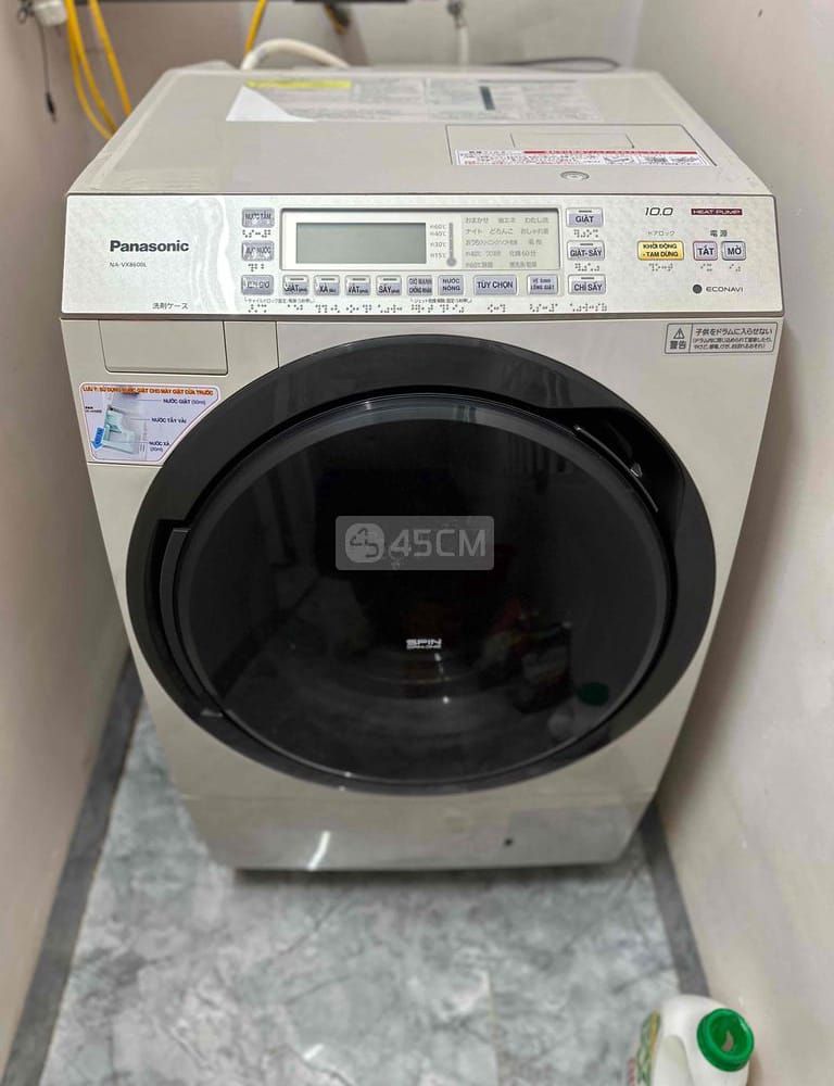 ( Used 95% ) PANASONIC NA VX8600 MÁY GIẶT SẤY BLOCK – JAPANTOP.VN