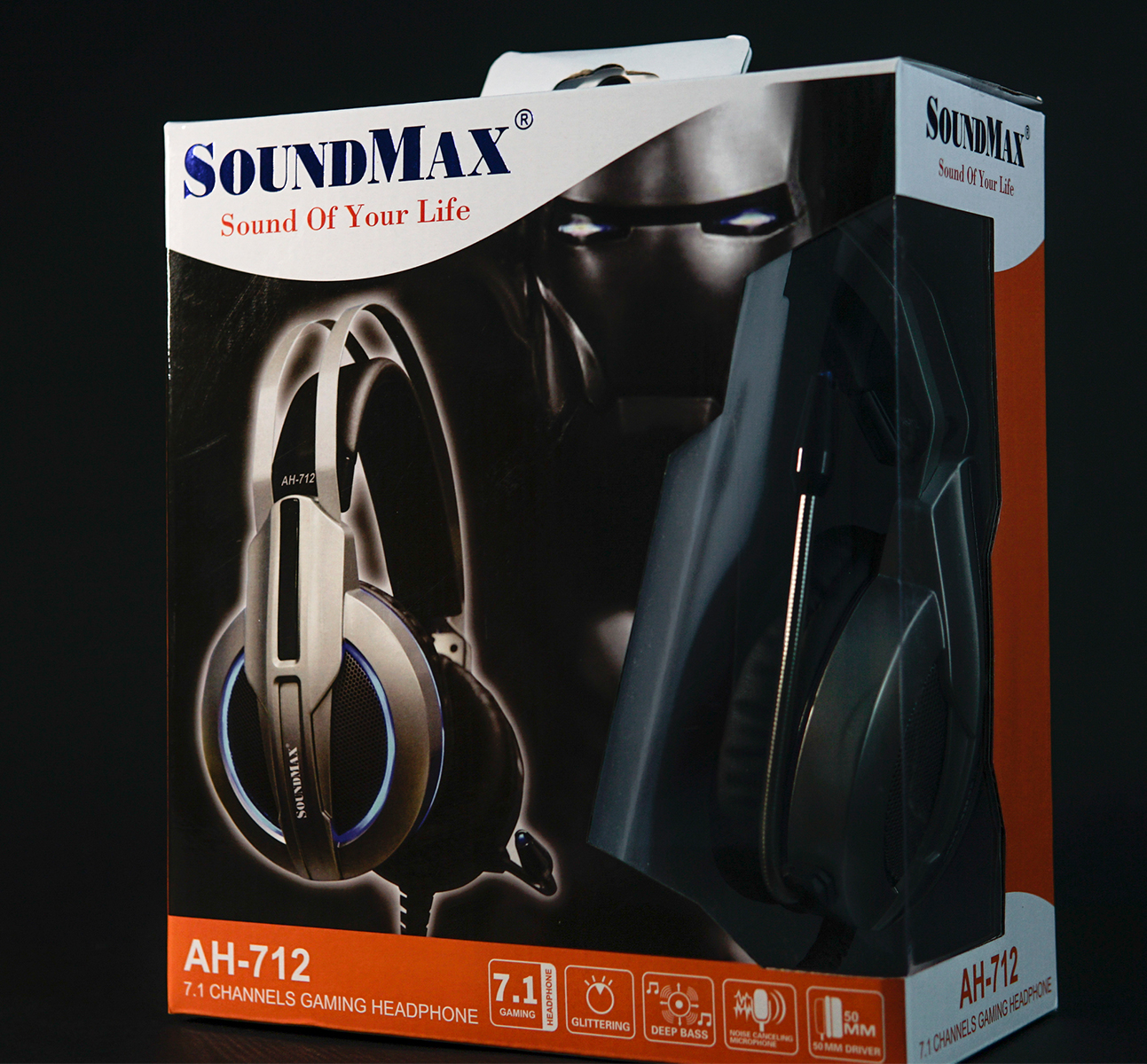 Tai nghe Soundmax chụp tai có mic AH-712 Gaming – Công ty Vĩnh Hoàng