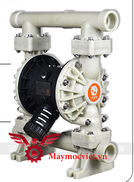 Bơm Màng Khí Nén GODO QBY3-40 NHỰA PP – Vinmax- maymocviet.vn