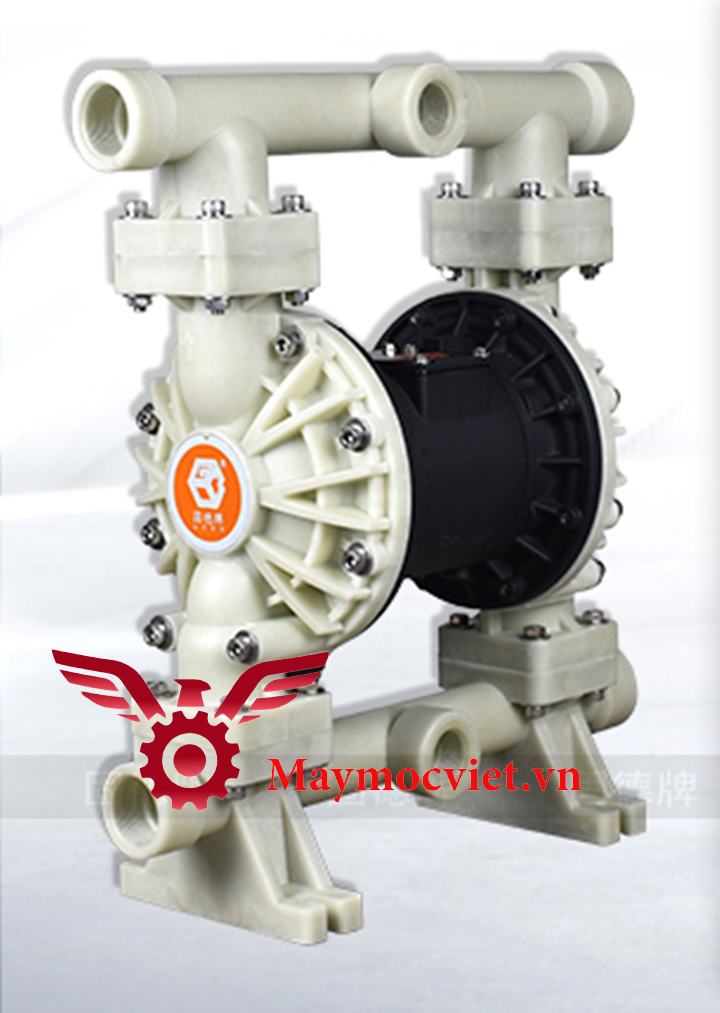 Bơm Màng Khí Nén GODO QBY3-40 NHỰA PP – Vinmax- maymocviet.vn