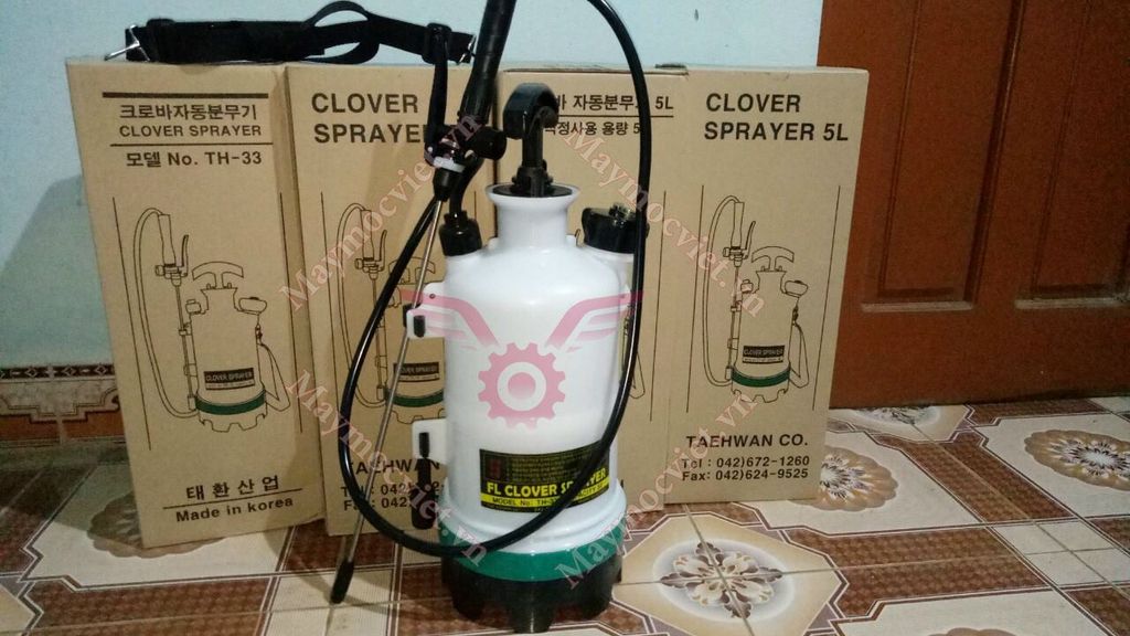 Bình phun thuốc sâu dùng tay Hàn Quốc TH33 – Vinmax- maymocviet.vn