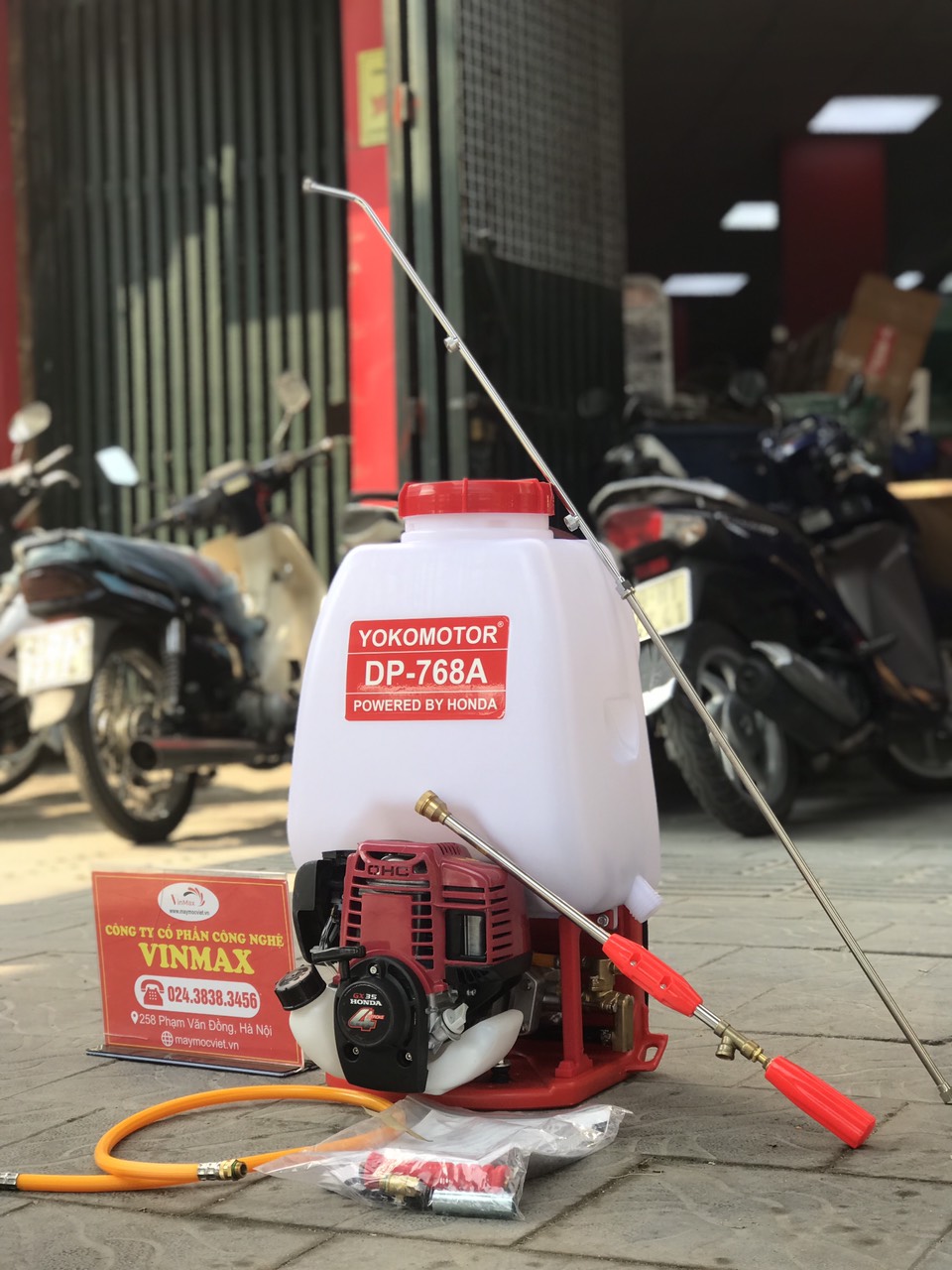 Máy phun thuốc Yokomotoz DP-768A (4 thì) – Vinmax- maymocviet.vn