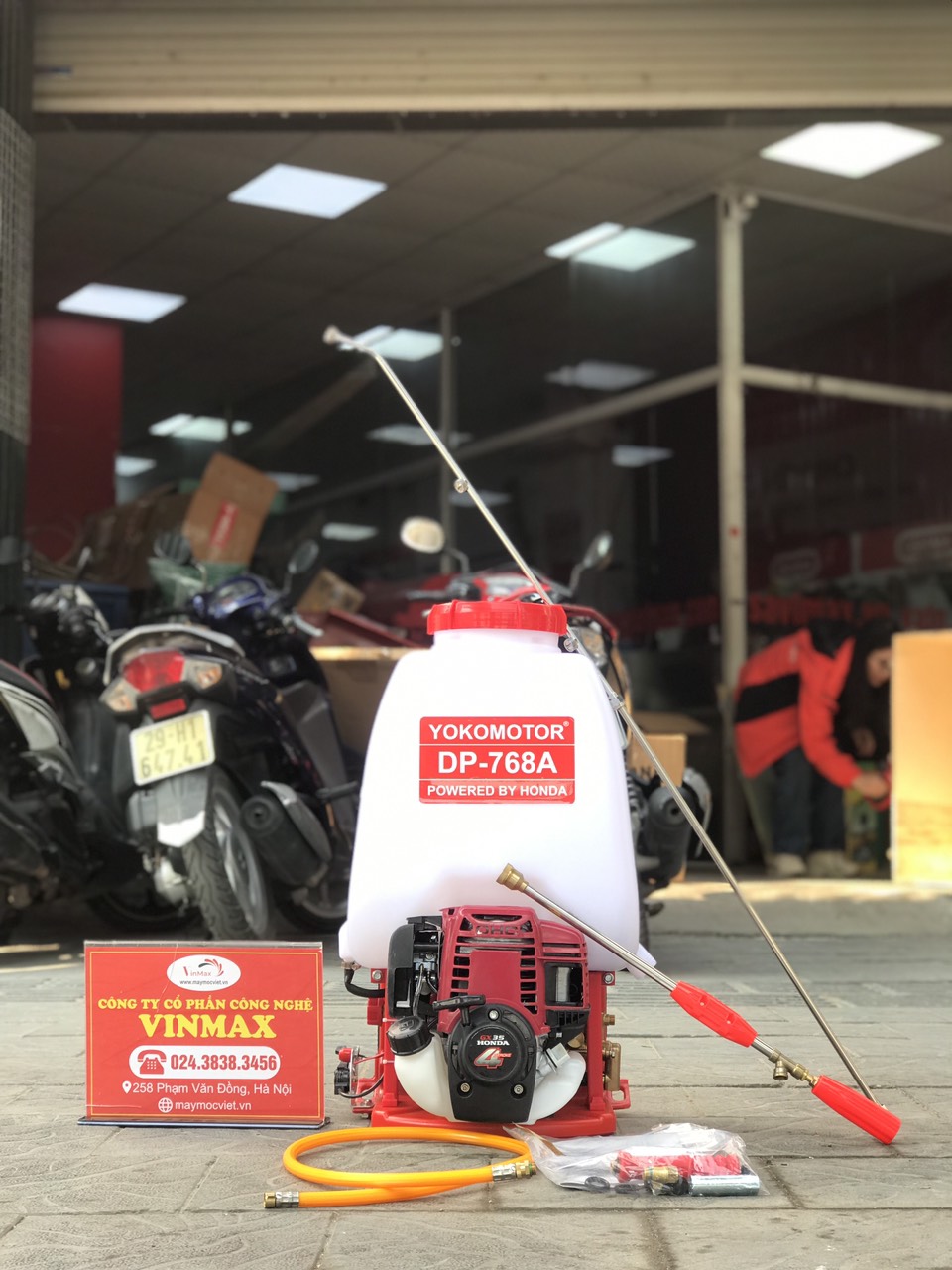 Máy phun thuốc Yokomotoz DP-768A (4 thì) – Vinmax- maymocviet.vn