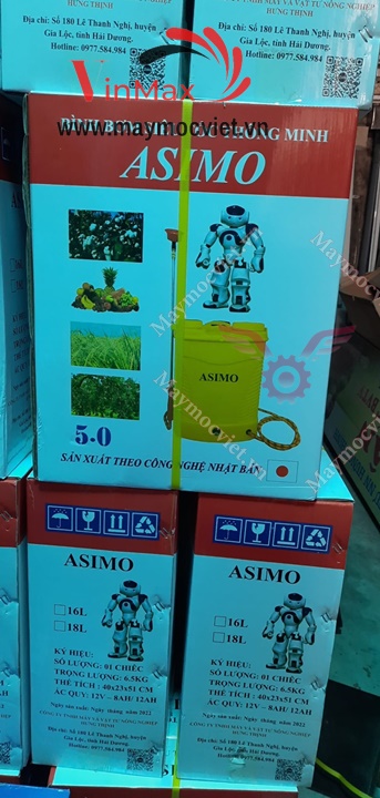 Bình xịt điện Asimo 20 lít AS20 – Vinmax- maymocviet.vn