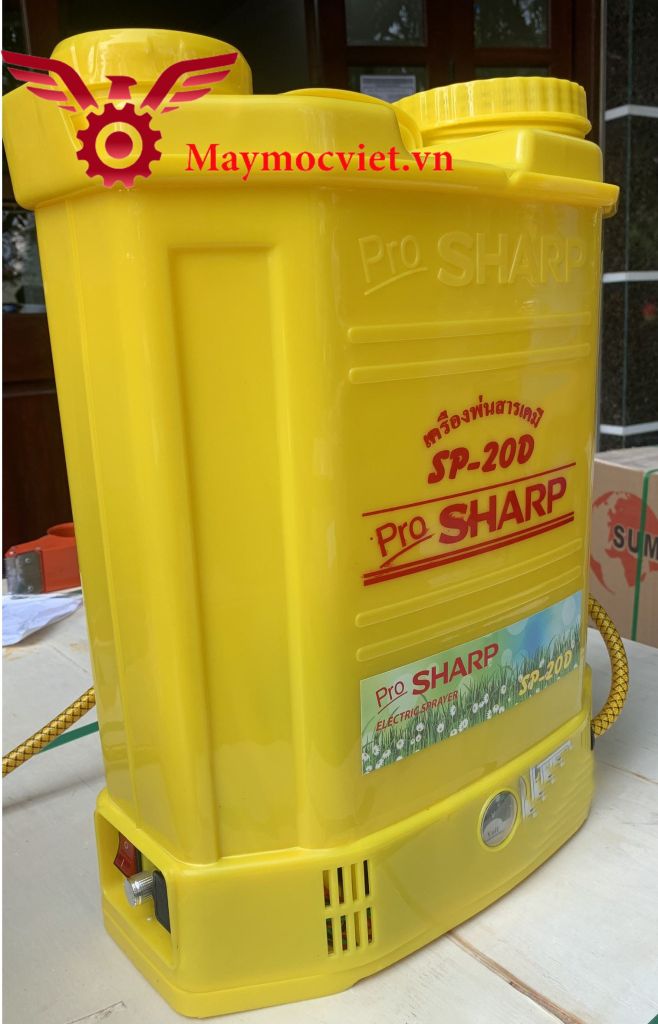 Bình xịt điện dung tích 20 lít Sharp SP-20D – Vinmax- maymocviet.vn