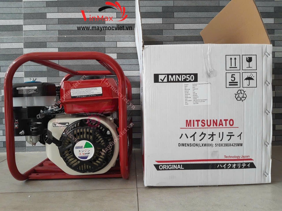 Máy bơm chữa cháy cao áp 30M Mitsunato MNP50 (7.5HP) – Vinmax ...