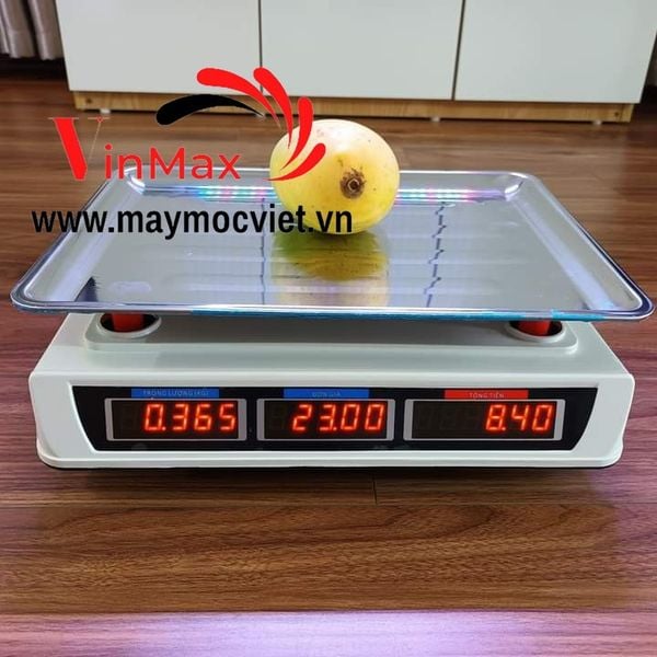 Cân điện tử tính tiền 30kg độ chia 5g K369 – Vinmax- maymocviet.vn
