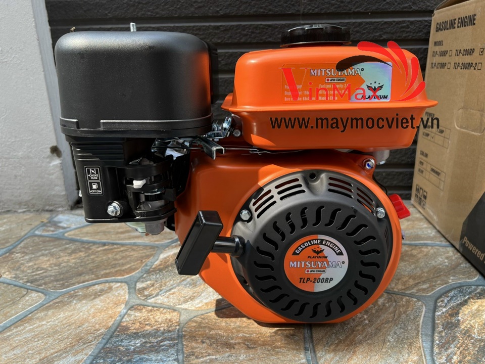 Máy Nổ, Động Cơ Xăng 6.5HP Mitsuyama TLP200RP – Vinmax- maymocviet.vn
