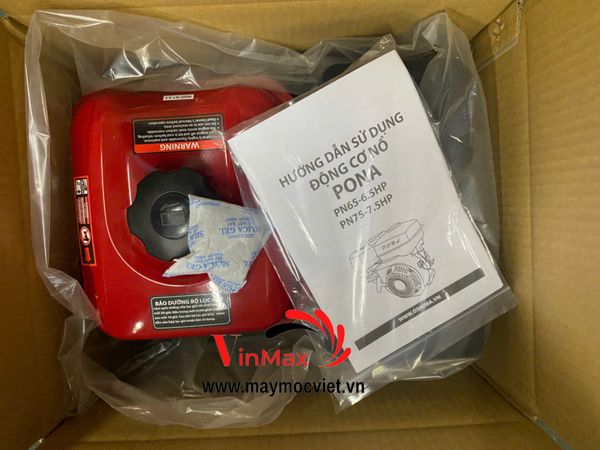 Máy Nổ - Động Cơ Xăng Pona 7.5HP PN75 – Vinmax- maymocviet.vn
