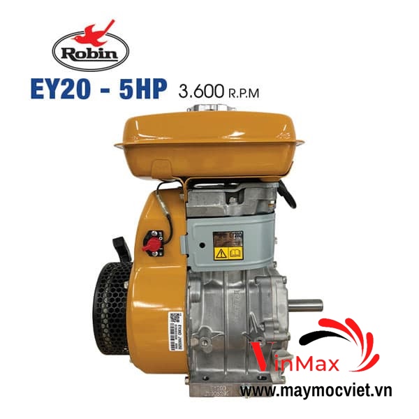 Máy Nổ – Động Cơ Xăng 5HP Robin EY20 – Vinmax- maymocviet.vn