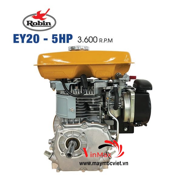 Máy Nổ – Động Cơ Xăng 5HP Robin EY20 – Vinmax- maymocviet.vn