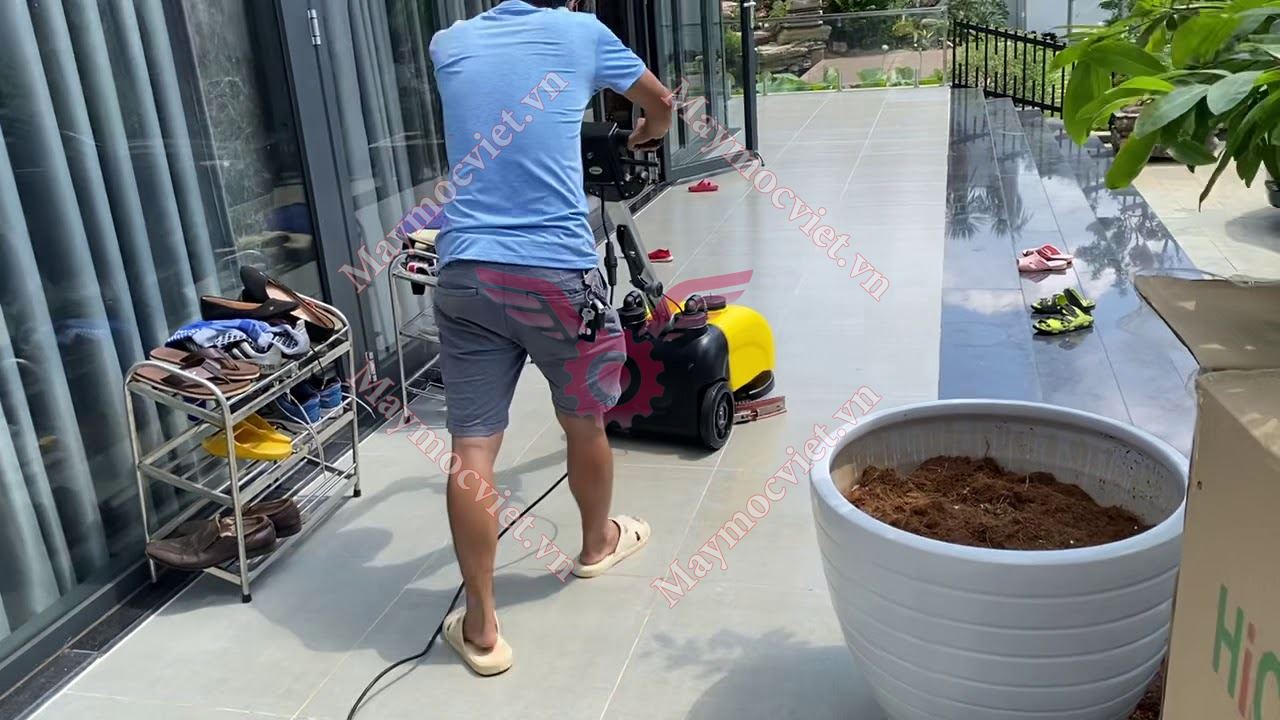 Máy chà sàn liên hợp mini HiClean HC 201 – Vinmax- maymocviet.vn