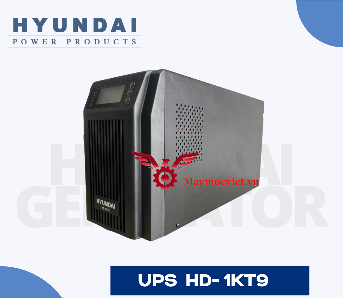 Bộ lưu điện UPS Online Hyundai HD1KT9 – Vinmax- maymocviet.vn