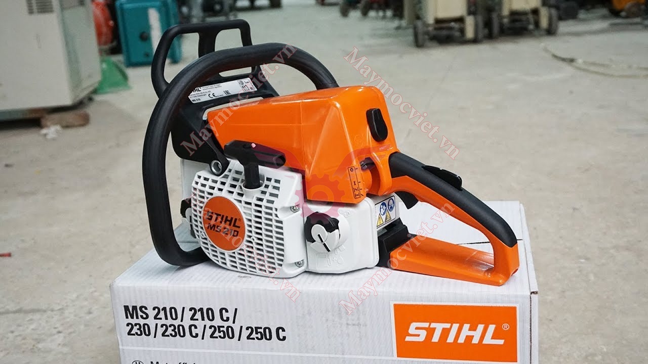 Máy cưa xích chạy xăng STIHL MS-210 (lam 18") – Vinmax- maymocviet.vn