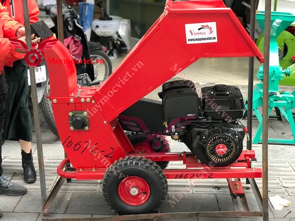 Máy băm cành cây di động Kawasaki BC15 – Vinmax- maymocviet.vn