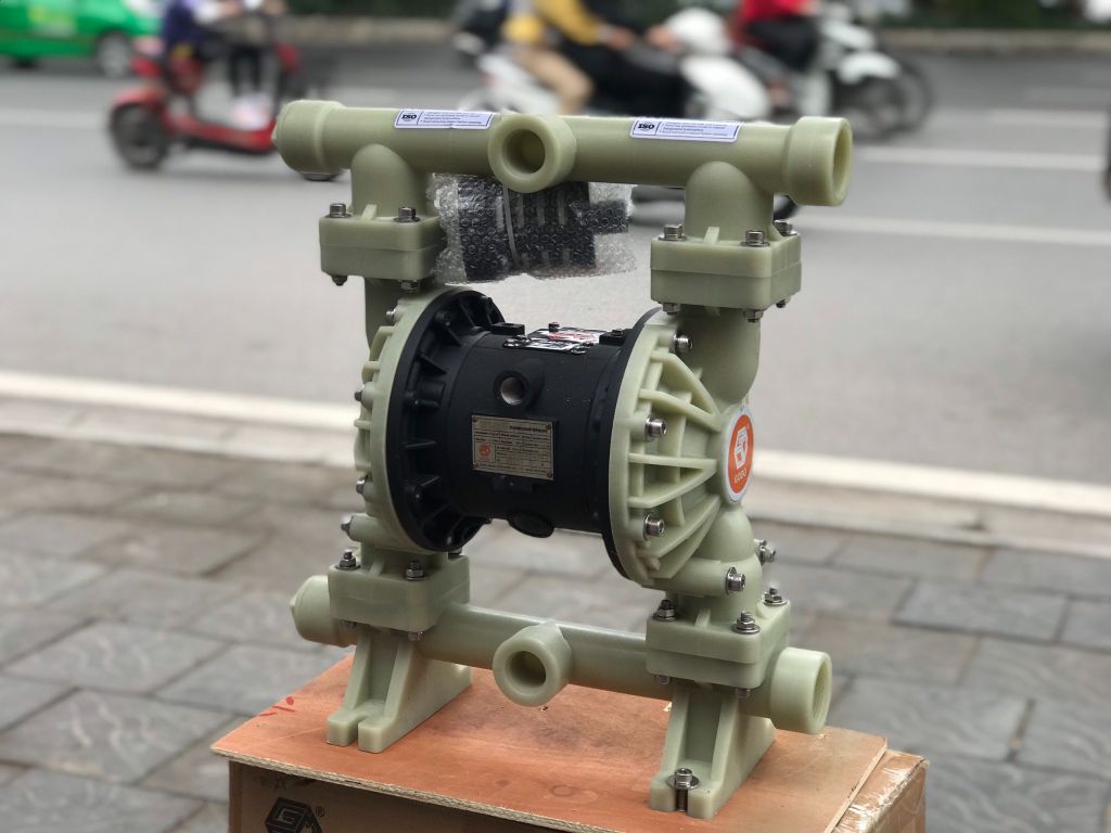 Bơm màng khí nén QBY3-40STFF – Vinmax- maymocviet.vn